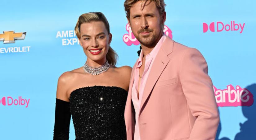 Fotók: Margot Robbie és Ryan Gosling így jelentek meg a Barbie-film ...
