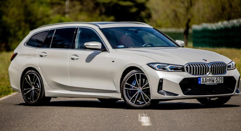 Utolsó dízelmozdony a villamosított pályán - BMW 330d xDrive Touring ...