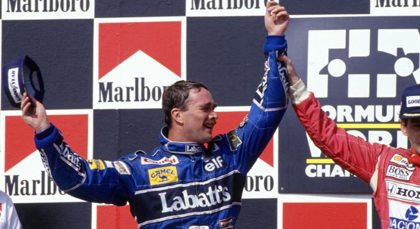 70 éves a legendás Nigel Mansell, aki a legtöbbet várt a világbajnoki ...