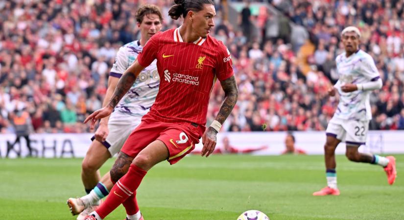 PL: hatalmas bombával növelte a Liverpool előnyét Darwin Nunez a ...